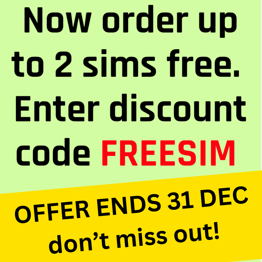 FREE LEBARA UK Pay As You Go Sim Cards. NOW WITH MORE DATA. Top up fro