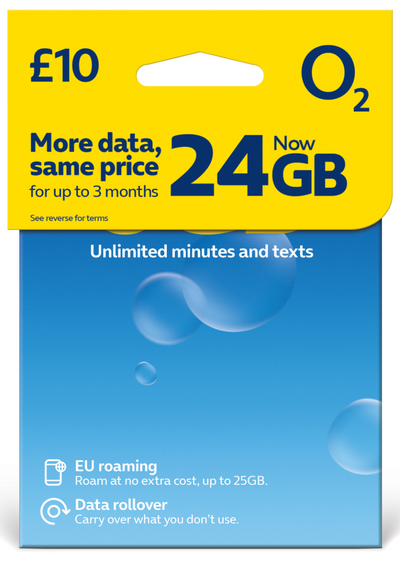 FREE O2 Sim Cards, Pay As You Go with UNLIMITED calls and texts and ...